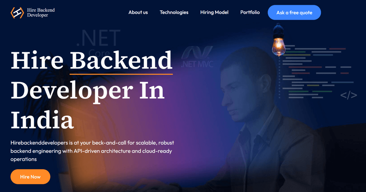 Hire Backend Developer in India | Expert Backend Developers for Hire